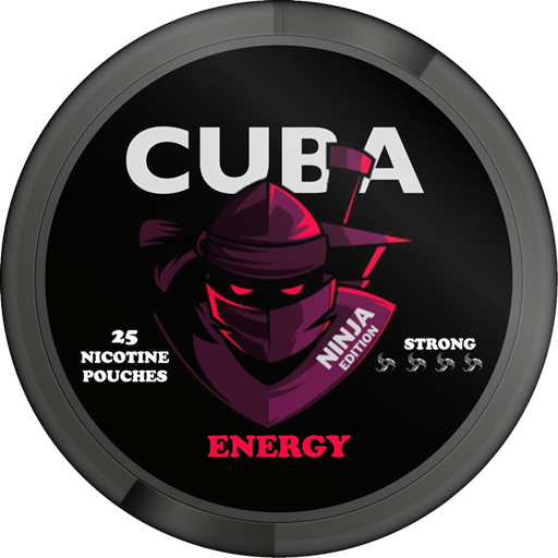 Shop Cuba Ninja Energy - 150mg European Nicotine Pouches – Pouch Hub