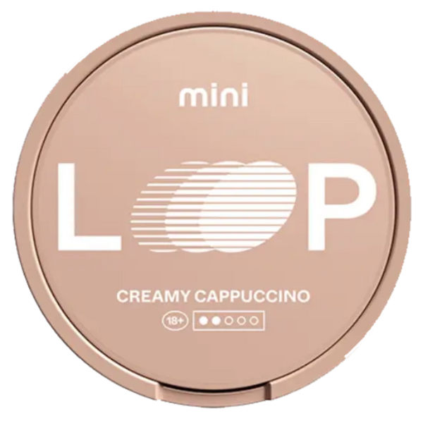 Shop Loop Creamy Cappuccino Mini - 7mg European Nicotine Pouches ...